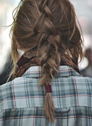Inverted French Braid - Hairstyles Weekly