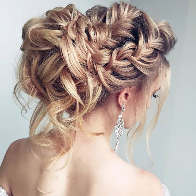 30 Romantic Messy Updos for Wedding 2023- Best Wedding Updos ...
