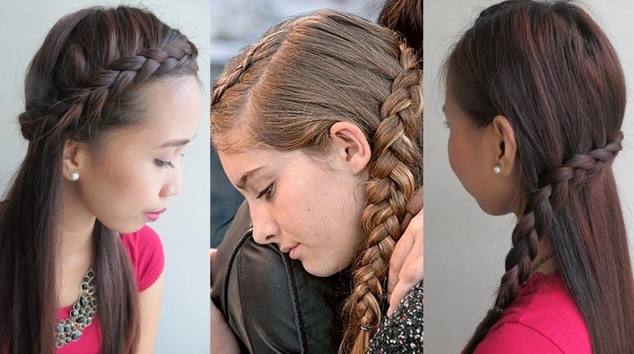 One Sided Braid - Hairstyles Weekly