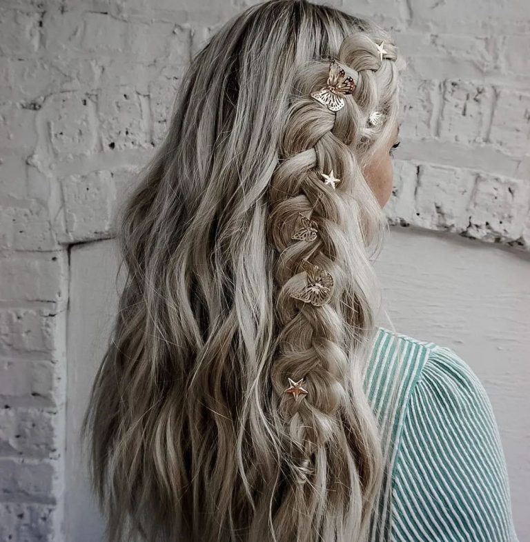 40 Cute Reverse French Braids for Girls - Hairstyles Weekly
