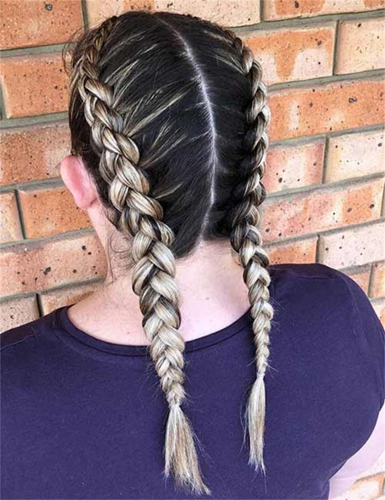 40 Cute Reverse French Braids for Girls - Hairstyles Weekly