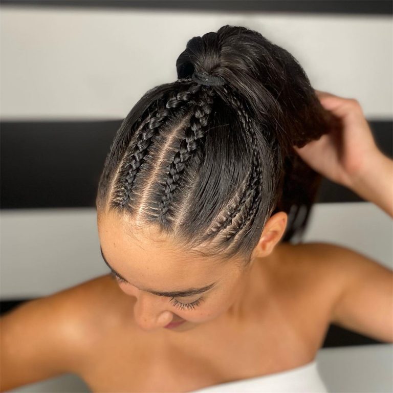 40 Cute Reverse French Braids for Girls - Hairstyles Weekly