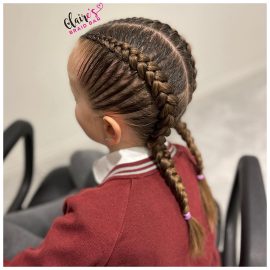 40 Cute Reverse French Braids for Girls - Hairstyles Weekly