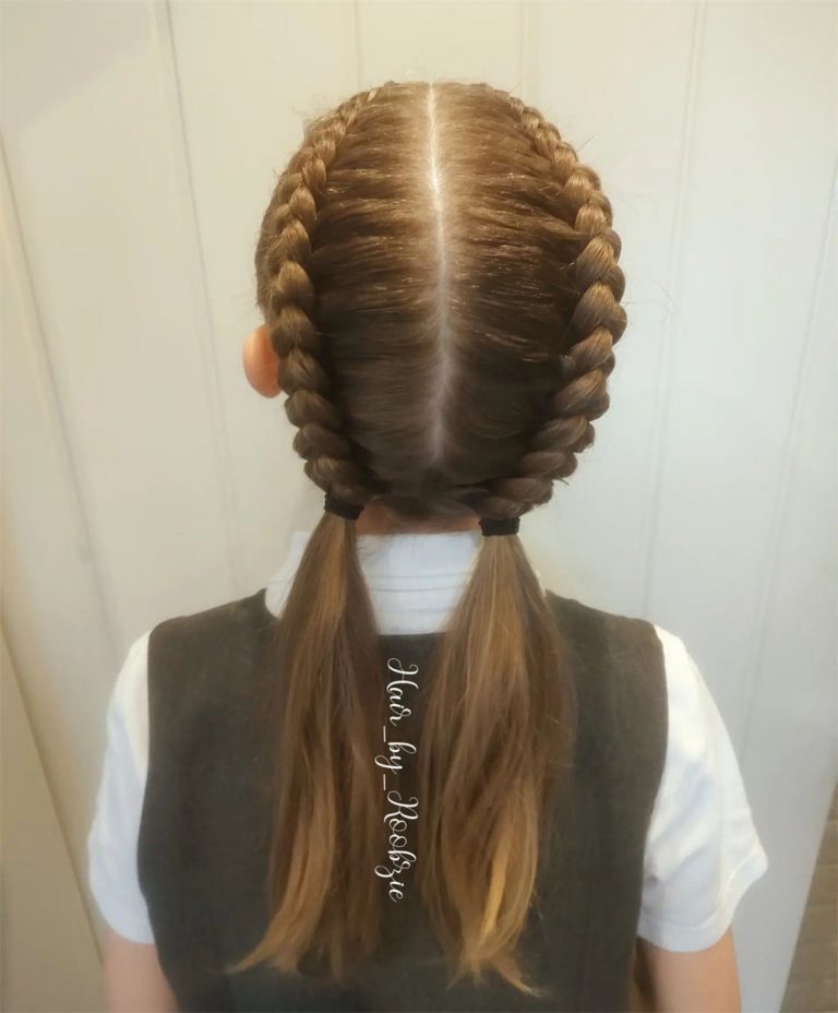 40 Cute Reverse French Braids for Girls - Hairstyles Weekly