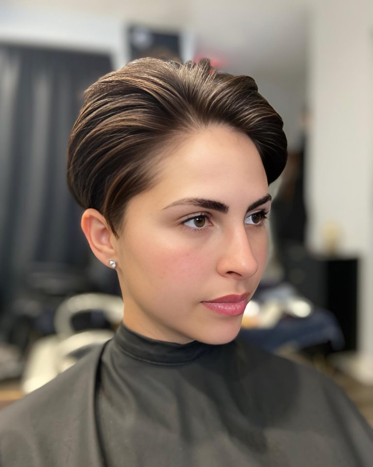How to Pull Off Slicked Back Hair (for Female) - Hairstyles Weekly