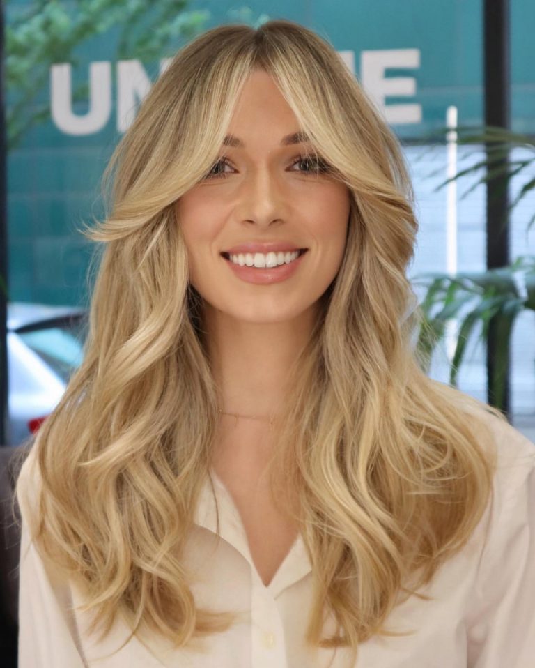 A Beginner's Guide on How to Style Curtain Bangs - Hairstyles Weekly